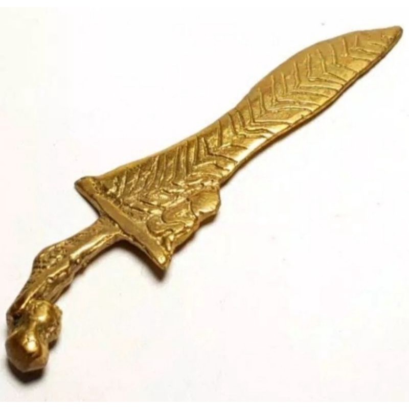 Jual keris omyang zimbe blarak kuningan | Shopee Indonesia