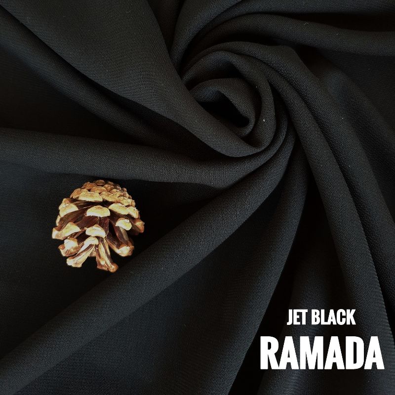 Jual jetblack ramada/kain soft lexus/jetblack kiara/mta/bahan soft ...