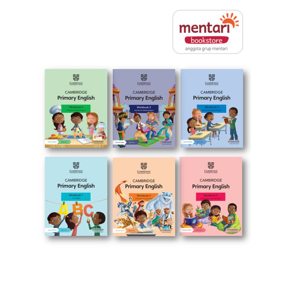 Jual Cambridge Primary English Workbook w/ Digital (1Y) (2nd Edition ...