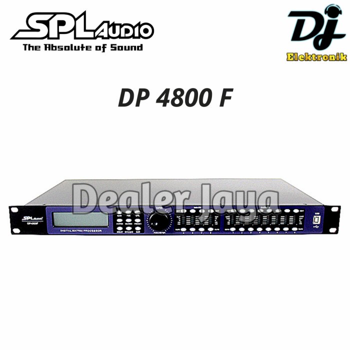 Jual Management/ DLMS SPL Audio DP 4800 F / DP 4800F / DP4800F - 4 in 8 out | Shopee Indonesia