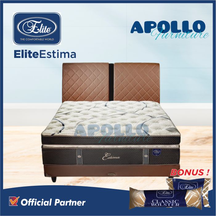 Jual Kasur Spring Bed Elite Estima Full Set Hanya Kasur Shopee