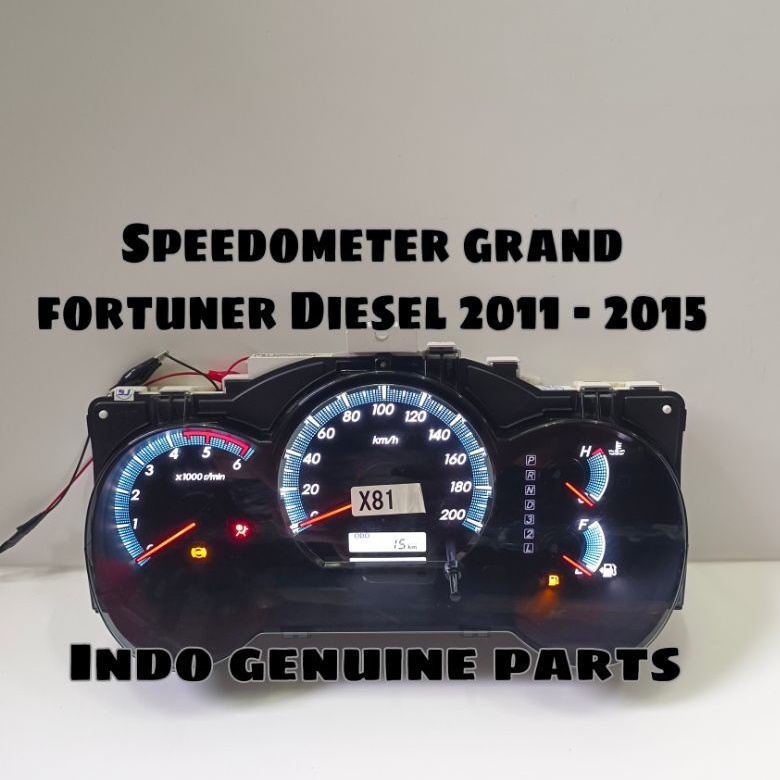 Jual Speedometer kilometer toyota grand fortuner 2011 - 2015 original ...
