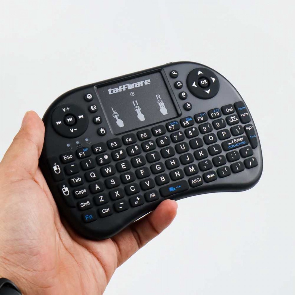 Jual Taffware Mini Keyboard Wireless 2.4GHz dengan Touch Pad & Mouse ...