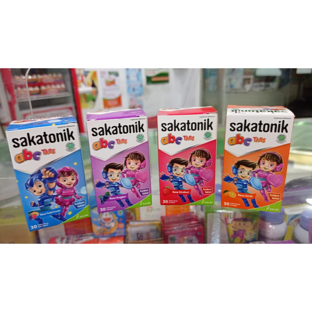 Jual Sakatonik ABC tabs tablet hisap multivitamin anak | Shopee Indonesia