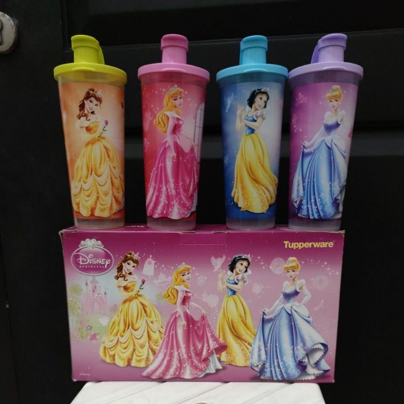 Jual Tupperware - Malaysia - NEW Disney Princess Set Tumbler ( Free 2 ...