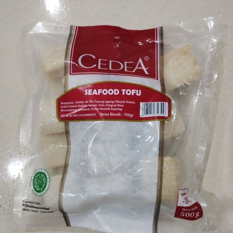 Jual cedea seafood tofu 500gr | Shopee Indonesia