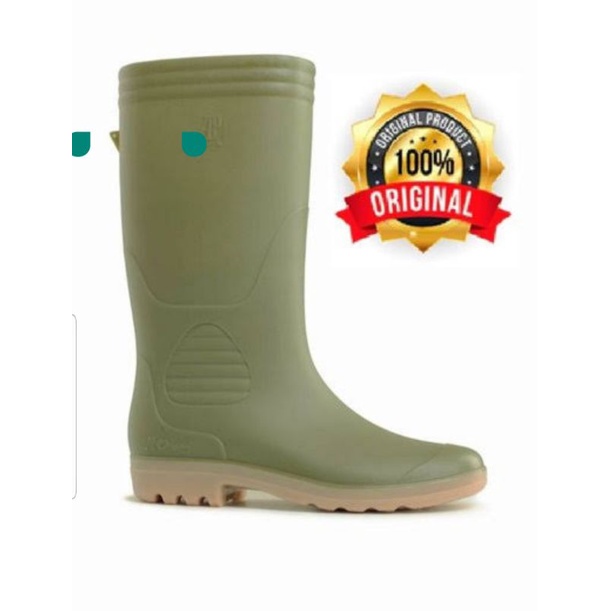 Jual Sepatu Boot Tinggi Ap 9506 AP BOOT HIJAU KARET LOKAL ANTI AIR ...
