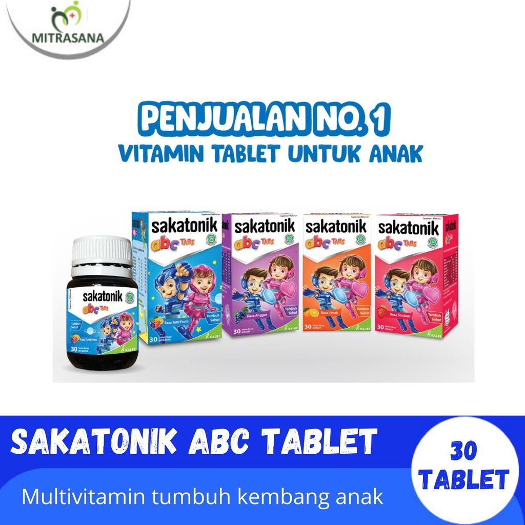 Jual Sakatonik ABC - Multivitamin Tablet Hisap | Shopee Indonesia