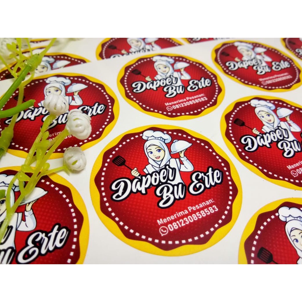 Jual stiker label makanan | Shopee Indonesia