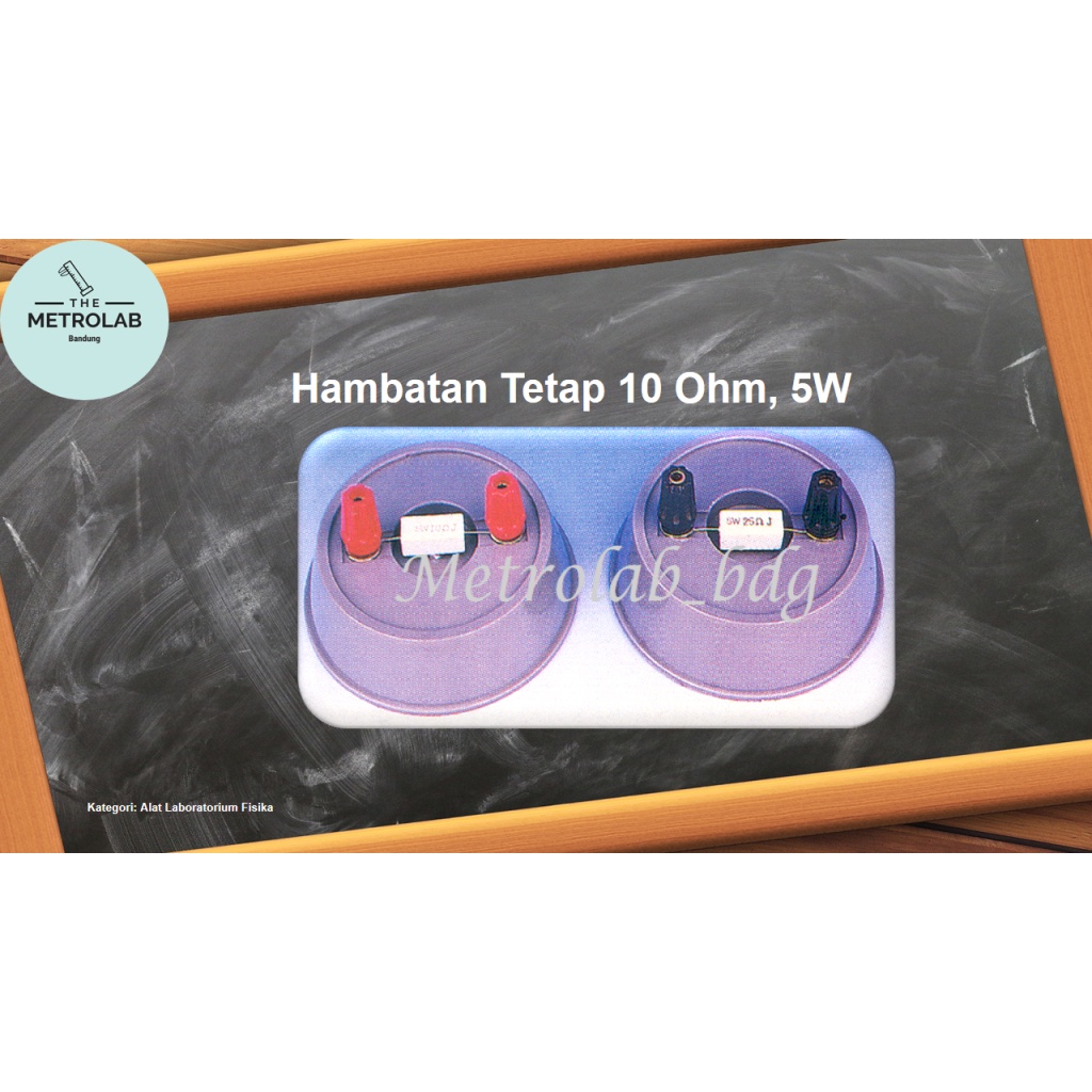 Jual Hambatan Tetap Daya 5 Watt | 10 Ohm | 25 Ohm | 50 Ohm | 100 Ohm ...