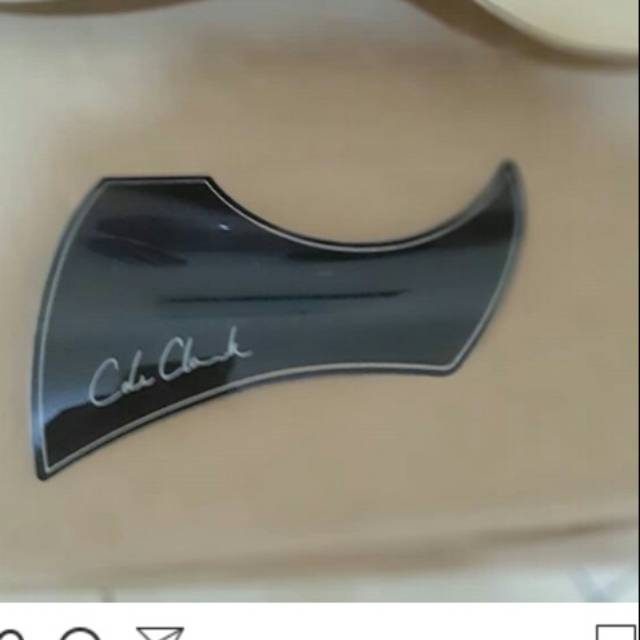 Jual Pick guard gitar cole clark | Shopee Indonesia