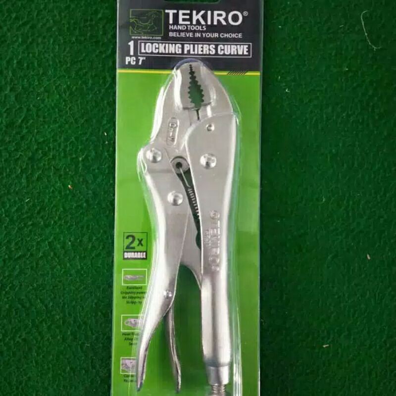 Jual TANG BUAYA TEKIRO VICE GRIP TANG STEL SETEL TEKIRO 7" TANG JEPIT ...