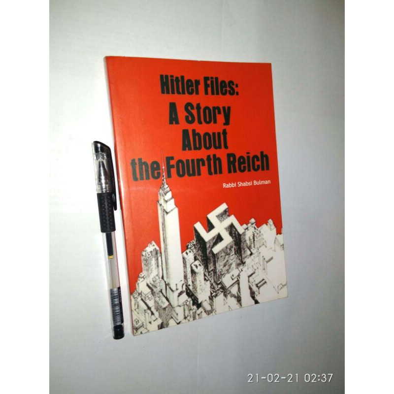Jual ORIGINAL - Hitler Files: A Story About The Fourth Reich - Rabbi ...