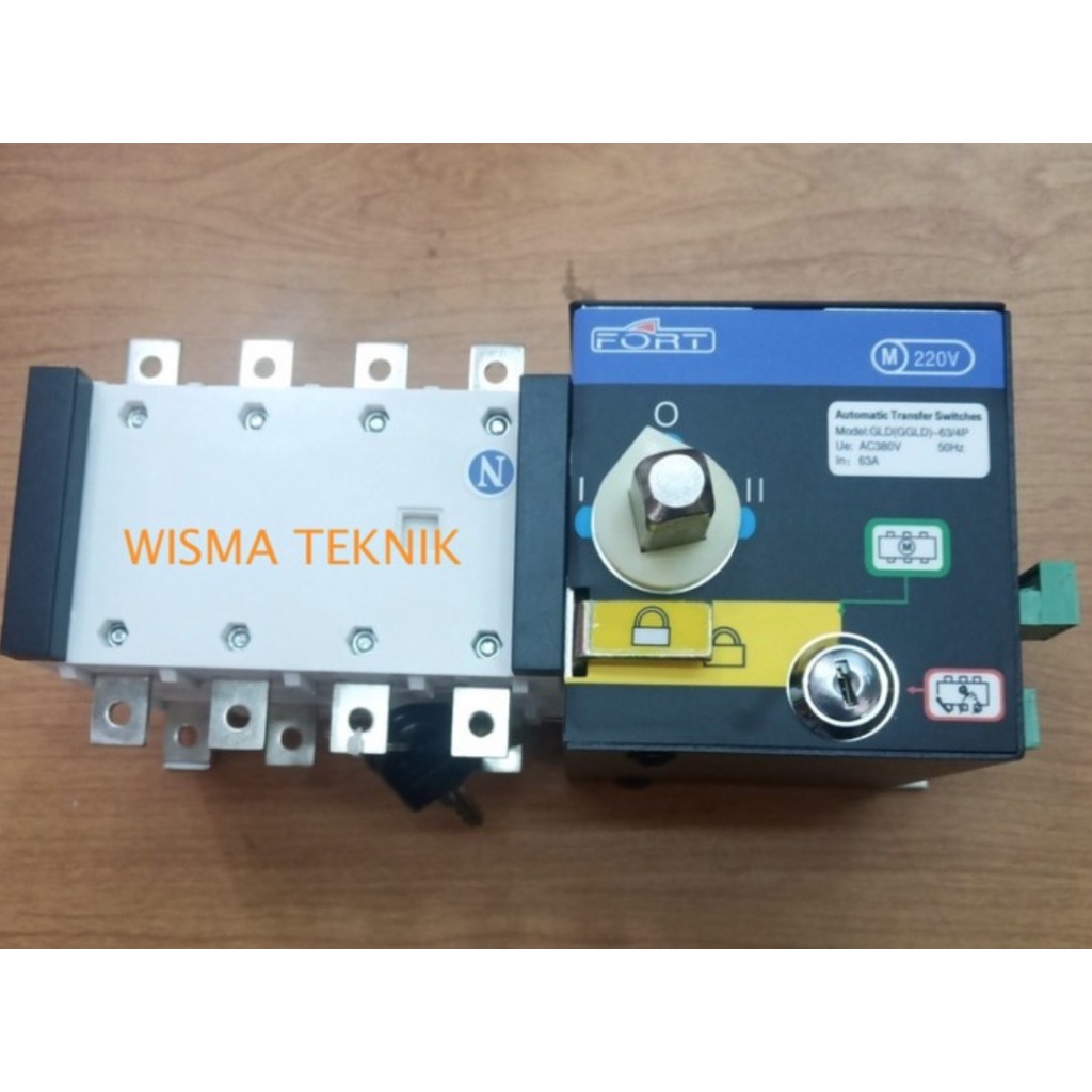 Jual COS MOTORIZED AUTOMATIC TRANSFER SWITCH ATS 4P 400 AMP FORT GGLD ...