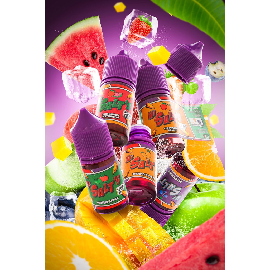 Jual Liquid HI SALT'S SERIES 30ml - VAPORKING X BIG BENG X ZNAKE X IDJ ...