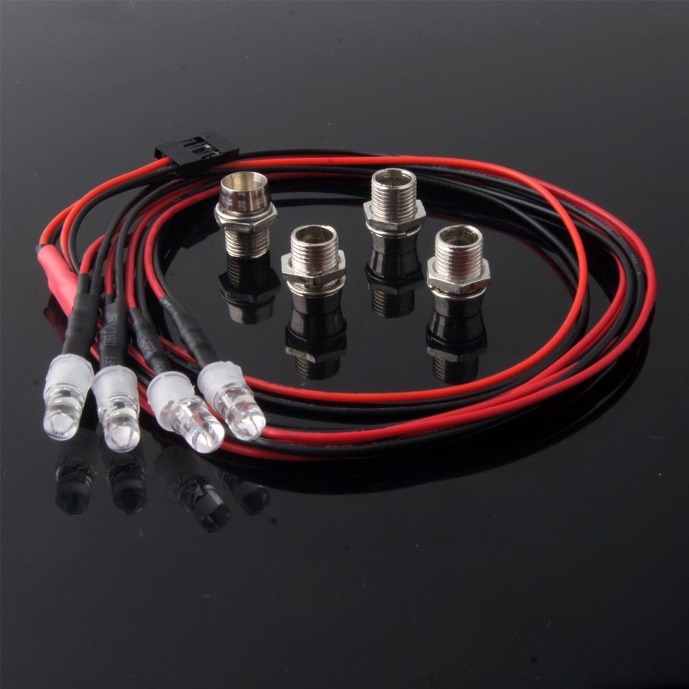 Jual HKJ Lampu Mobil RC Lampu LED Head Light Tail Light Lamp Ukuran 5mm ...