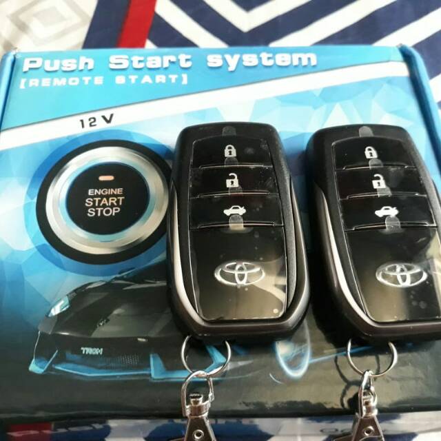Jual Keyless start stop engine remote model Toyota | Shopee Indonesia