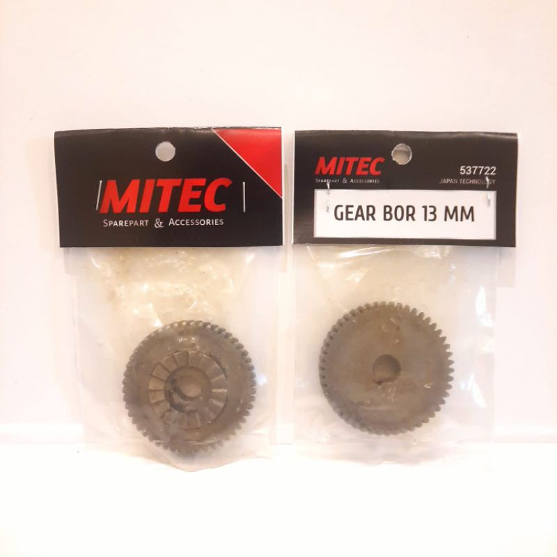 Jual Gear Bor 13mm /Gir Gigi Nanas Mesin Bor Besar 13mm MITEC | Shopee ...