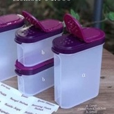 Jual Tupperware Tempat Gula Garam Spice To Go 3pcs atau 4pcs | Shopee ...