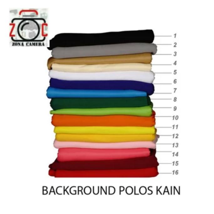 Jual Background Foto Kain Layar Studio Video Backdrop Polos Photo Warna ...