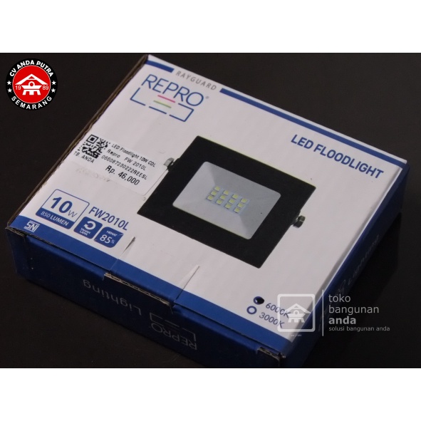 Jual REPRO LED FLOOD LIGHT 10W | Shopee Indonesia