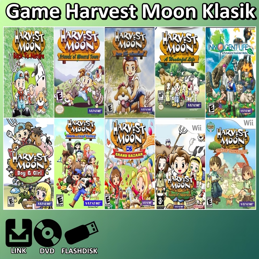 Jual Harvest Moon Klasik Full DLC Game untuk PC Laptop | Shopee Indonesia