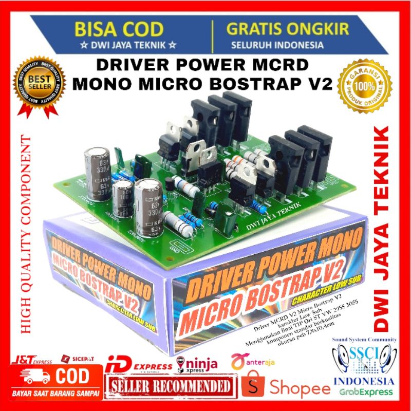Jual Driver Power Mono MCRD Micro Bostrap NKRI V2 Low sub | Shopee Indonesia