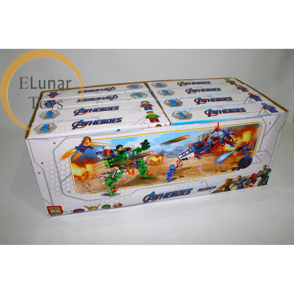 Jual Mainan Block Heima Edisi AvHeroes (FULL SET) | Shopee Indonesia