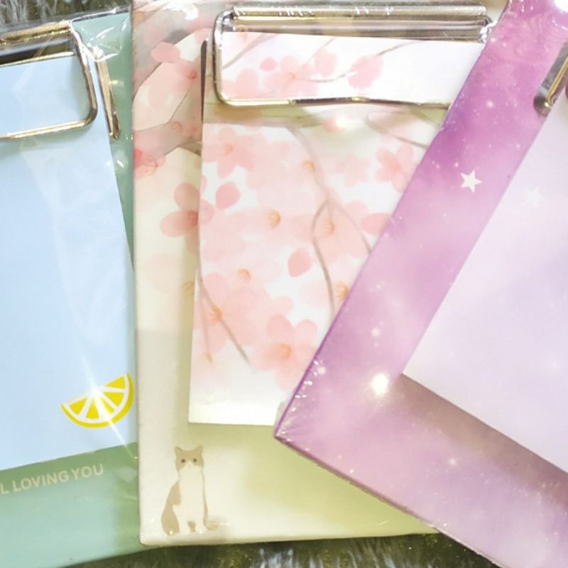 Jual Papan dada mini notes MINI CLIPBOARD MEMOPAD / PAPAN MEMOPAD KECIL ...