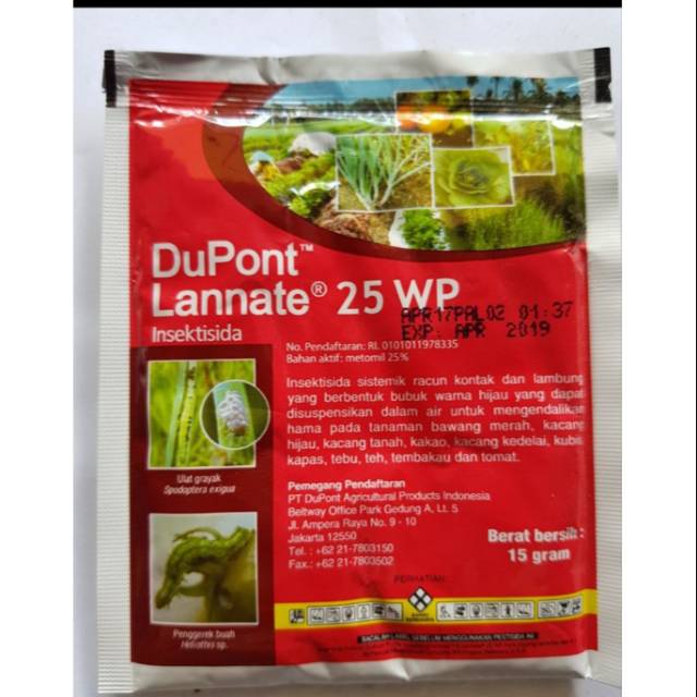 Jual Obat Ulat || Obat Gurem || Insektisida Jamur Tiram || Lannate 15 ...