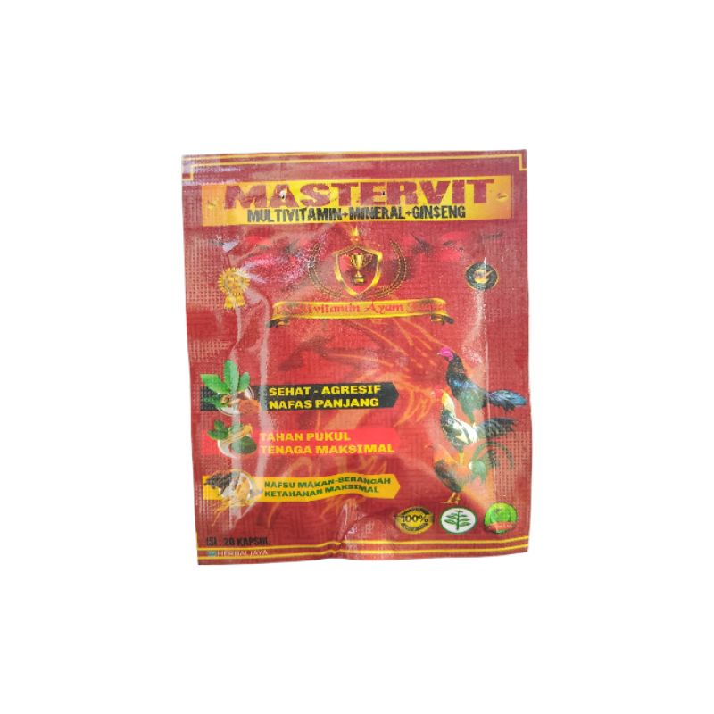 Jual MASTER VIT SASET - MULTIVITAMIN AYAM | Shopee Indonesia