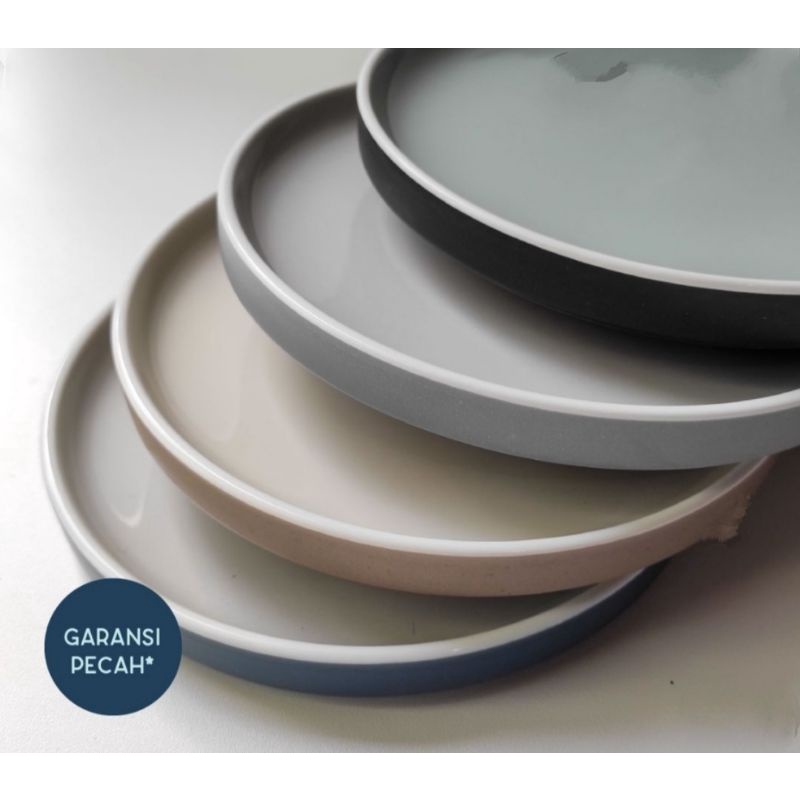 Jual Piring Resto Stackable | Salad Plate | Dinner plate | Shopee Indonesia