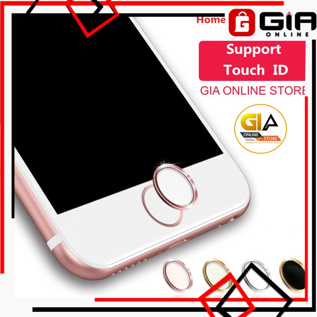 Jual Home Button List For Iphone Ipad Ipod Protector (Touch ID/Tombol ...