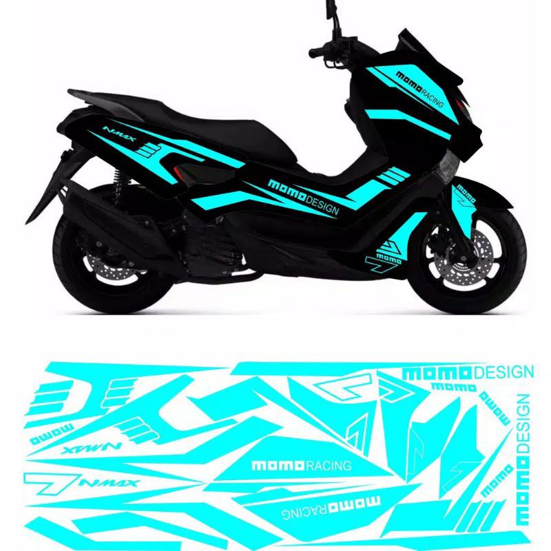 Jual Sticker List Cutting Body YAMAHA NMX OLD (Semua Ready Bisa COD ...