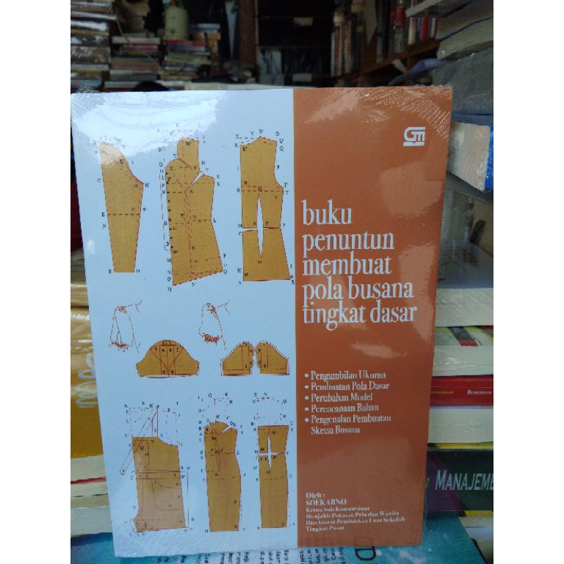Jual buku penuntun membuat pola busana tingkat dasar | Shopee Indonesia
