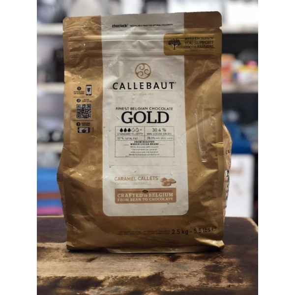 Jual CALLEBAUT CARAMEL CALLETS 30.4% REPACK 100G | Shopee Indonesia