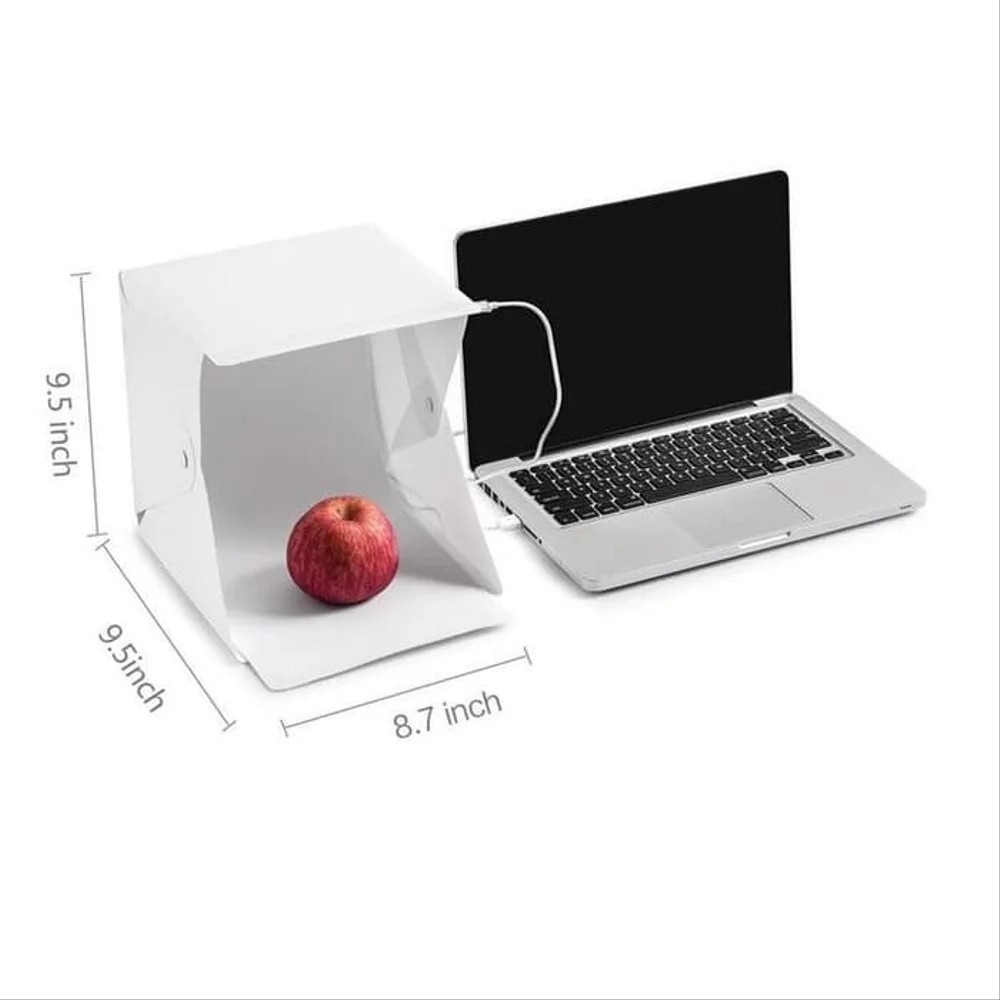 Jual MINI STUDIO BOX LENGKAP LIGHTING LED BACKGROUND/MINI STUDIO FOTO ...