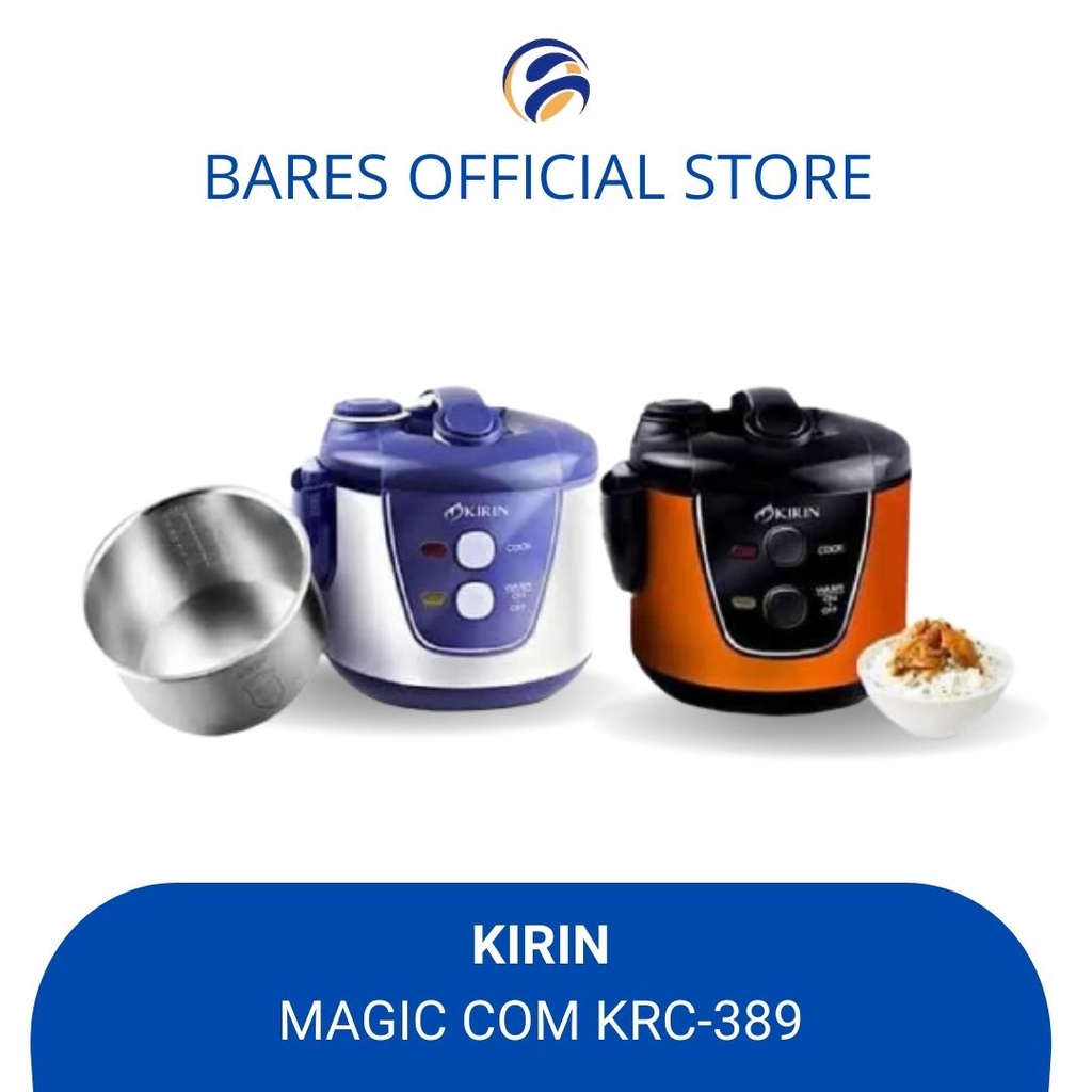 Jual Kirin Rice Cooker 2 Liter KRC-389 Penanak Nasi Stainless | Shopee Indonesia