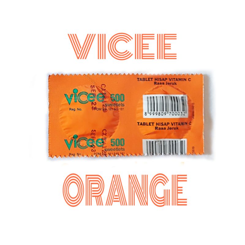 Jual Vicee Vitamin C 500 mg (harga per strip 2 tablet) | Shopee Indonesia