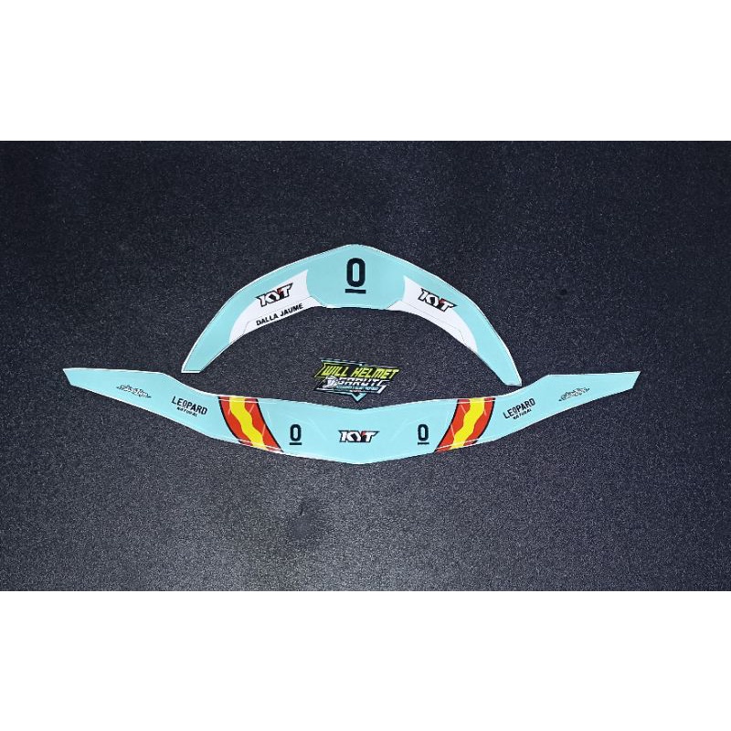 Jual STIKER Spoiler 3D RTF KYT NX RACE KYT NFR KYT NFJ | Shopee Indonesia