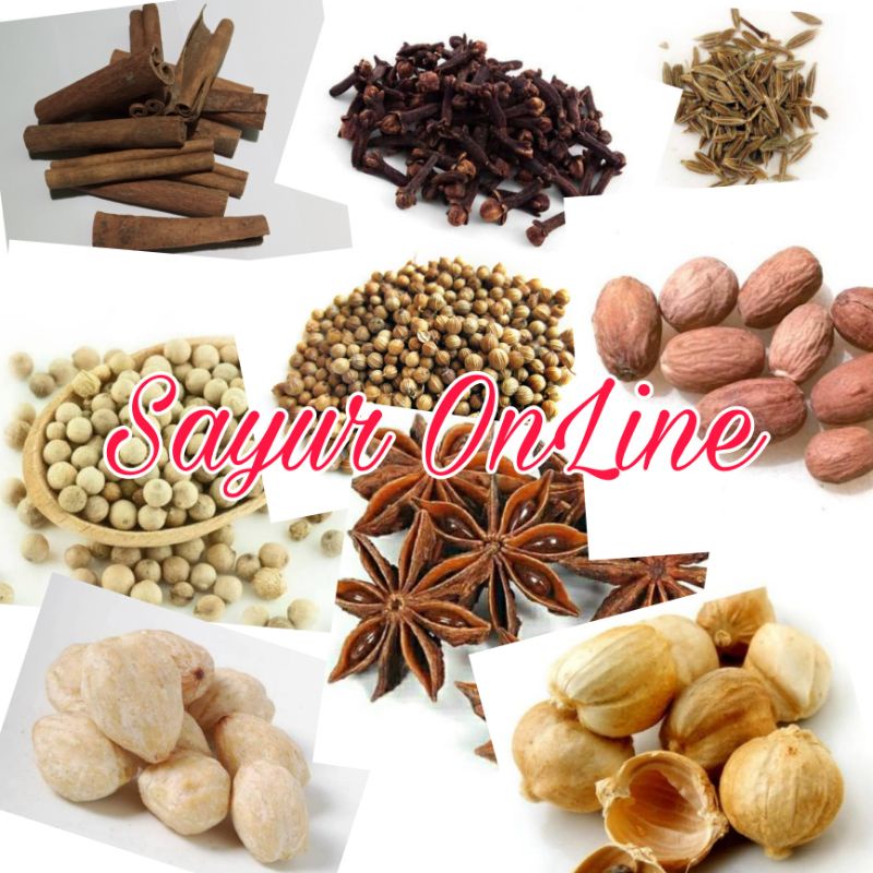 Jual Rempah Kemiri/Ketumbar/Lada Bulat/Biji Pala/Bunga Lawang/Jinten ...