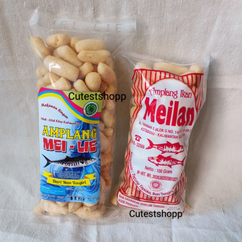 Jual Amplang Meilan/Kuku Macan Meilan/Amplang Meilie/Amplang Mei-Lie ...