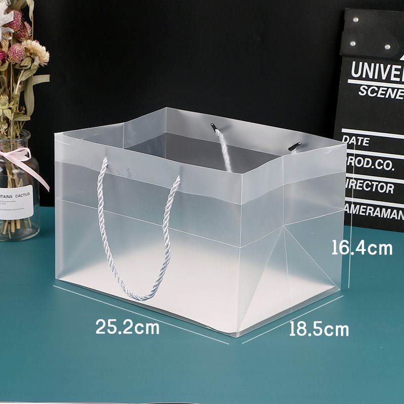 Jual PAPER BAG PVC TRANSPARANT DOVE / KANTONG MIKA POLOS IMPORT BEST ...