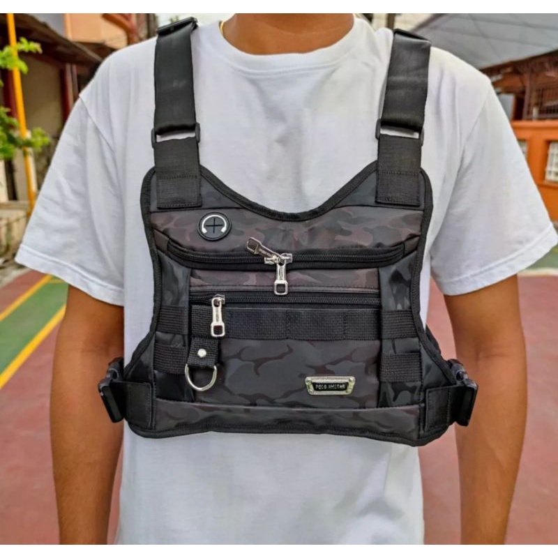 Jual Tas Dada chest bag / Tas rompi dada pria / Tas selempang dada ...