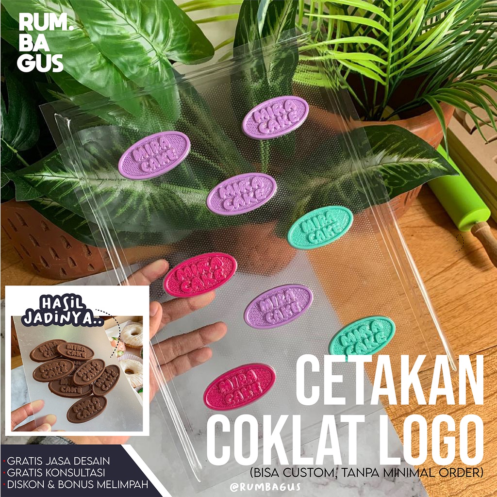 Jual (CUSTOM) CETAKAN CUSTOM COKLAT / PUDDING / LILIN / CONCREATE ( ISI ...