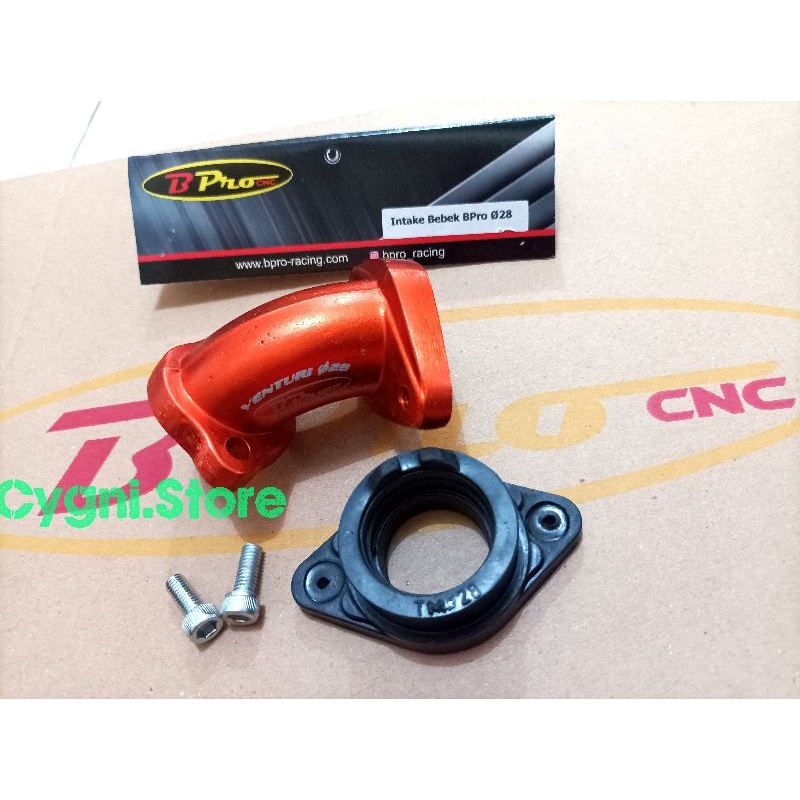 Jual BPRO Intek Intake Manipol Manifold Bebek Lurus BPRO Race Pe 24 28 original Bpro Racing ...