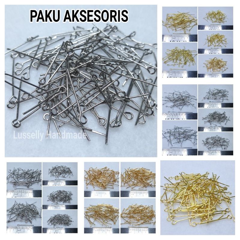 Jual 25gram PAKU SAMBUNG / PAKU Pin Uk 1.4cm -5cm | Shopee Indonesia
