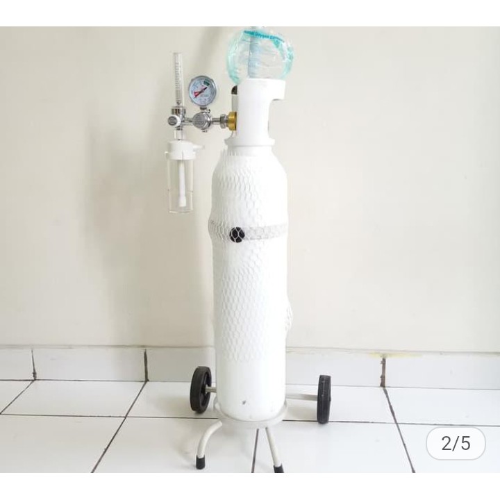 Jual Oxygen tank | tabung oksigen lengkap + oxygen mask | Shopee Indonesia