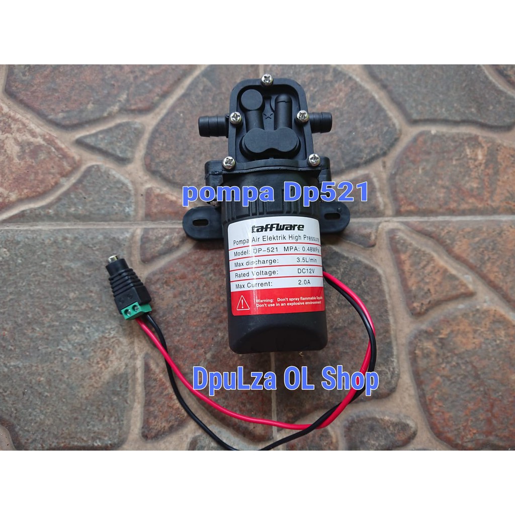 Jual pompa air dc 12 volt DP521 steam Jet cleaner motor mobil ac mini ...