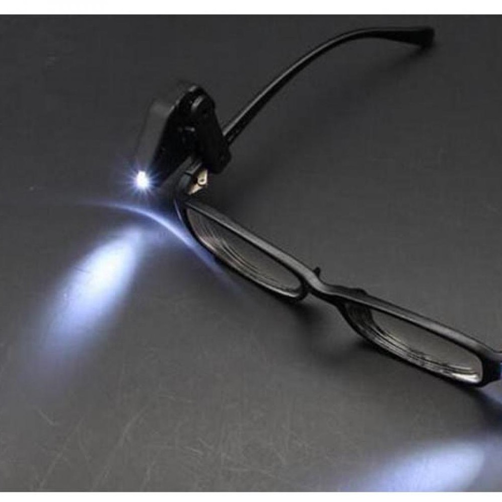 Jual Lampu Baca LED Klip Kacamata Glasses Light 1Pcs ZMD00165 - LAMPU ...